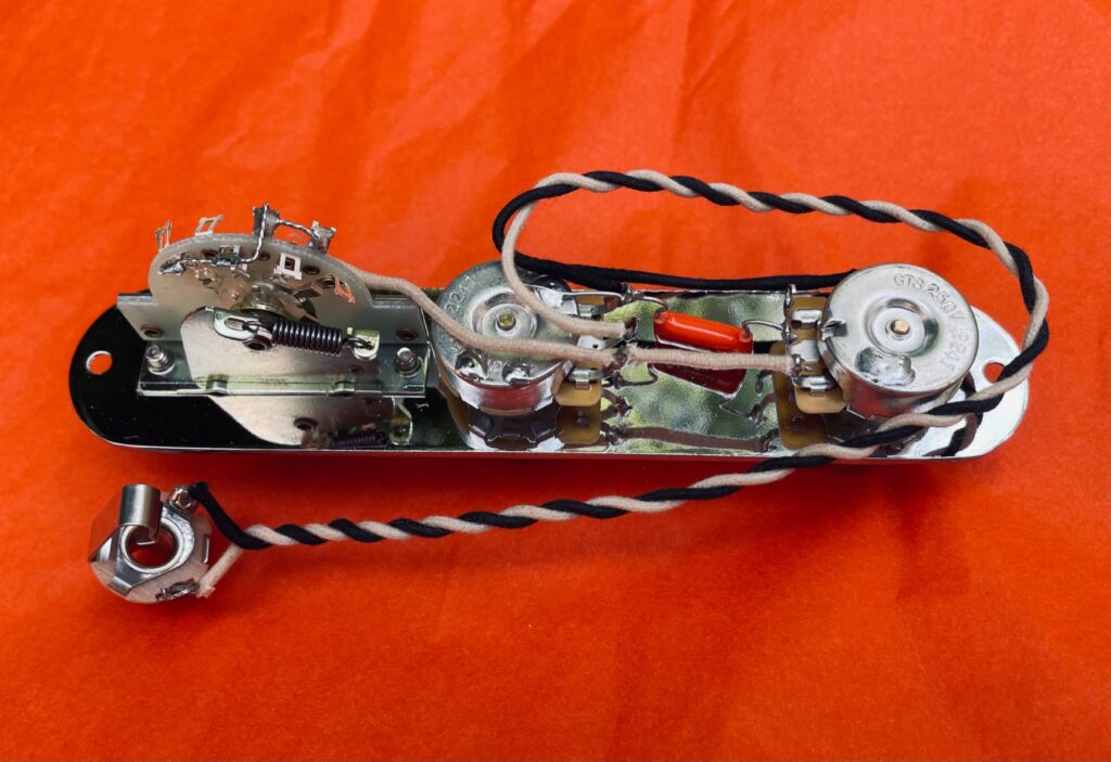 Telecaster Control plate - madlove